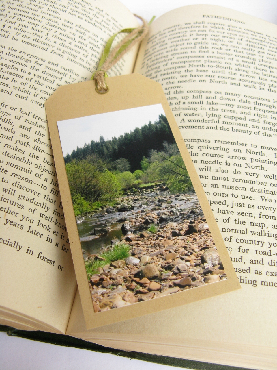 Gorgeous Green Small Bookmark Gift Tags (set Of 2) on Luulla